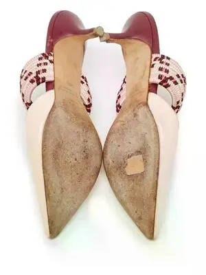 MALONE SOULIERS 60mm Maisie Mules - Neutrals