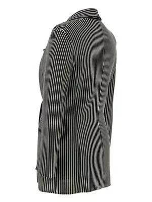 Gianfranco Ferre Striped Double-breasted Blazer