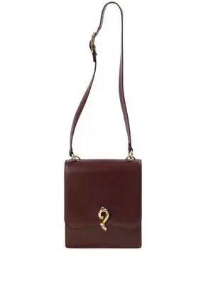 Gucci 1975 Leather Shoulder Bag - Red