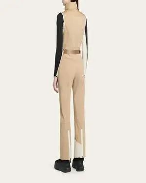 Moncler Color-block Down Ski Suit