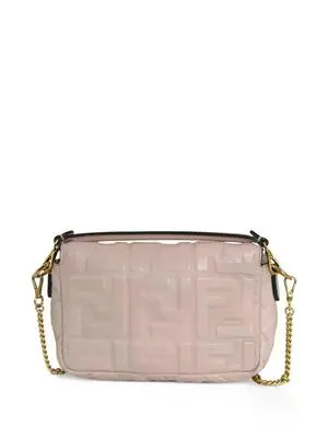 Fendi Ff-debossed Baguette Two-way Bag