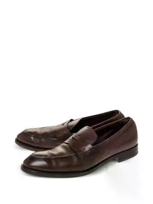 TOD'S Leather Penny Slot Loafers