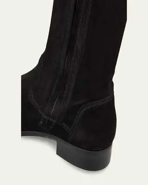 Aquatalia Sabrena Suede Knee-high Boots