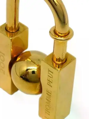 Hermès Pre-owned 2001 Earth Cadena Padlock - Gold