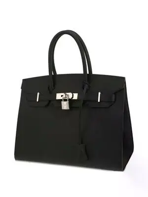 Hermès Padlock Detail Structured Handbag