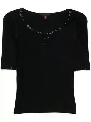Louis Vuitton Logo T-shirts For Women