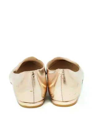 SOPHIA WEBSTER Bibi Metallic Ballet Flats