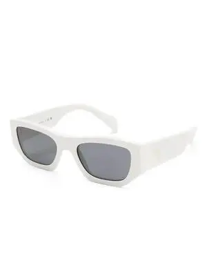 Prada Rectangle-frame Sunglasses - White