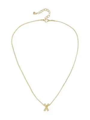 Nina Ricci 1990s Pendant-detail Necklace - Gold