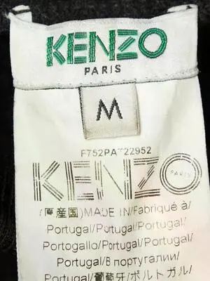 Kenzo Logo Print Cotton Track Pants