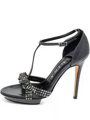 GINA 115mm T-strap Sandals