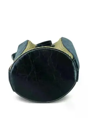 Tory Burch Raffia Bucket Bag