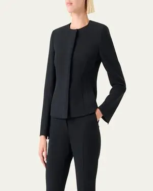Akris Harrison Wool Jacket
