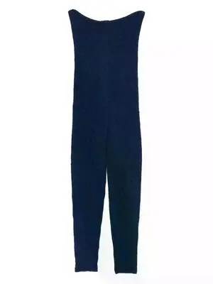 KRIZIA 1990s Sleeveless Jumpsuit - Blue