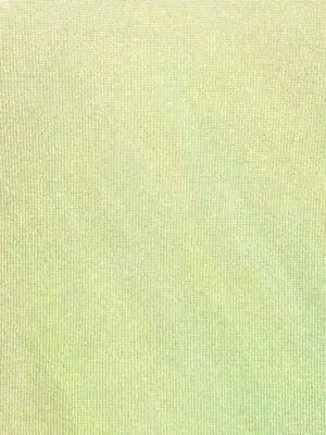 Versace Mock Neck Open Back Knit Top