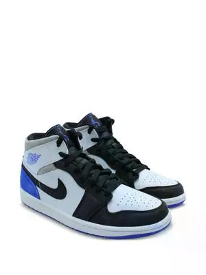 Nike Air Jordan 1 Mid Sneakers - Black