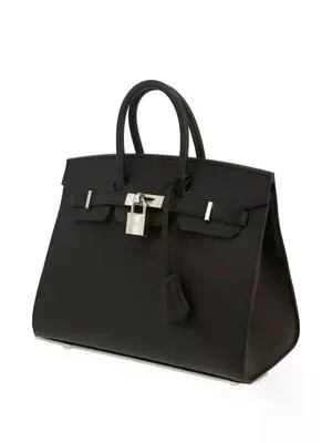 Hermès Birkin 25 Leather Handbag - Black