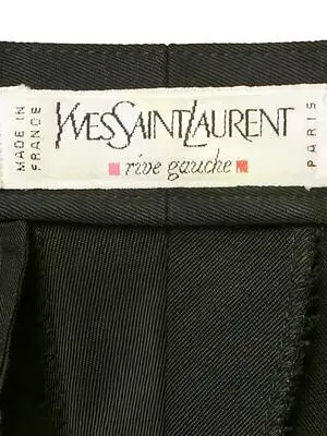 Saint Laurent Wool Tailored Trousers