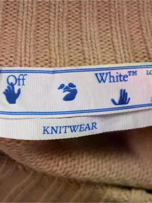Off-White Colour-block Wool Sweater