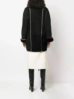 A.N.G.E.L.O. VINTAGE CULT 1980s Single-breasted Shearling Coat
