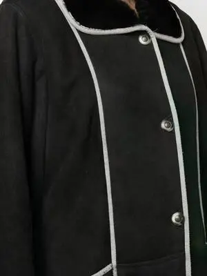 A.N.G.E.L.O. VINTAGE CULT 1980s Single-breasted Shearling Coat