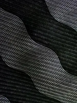 Giorgio Armani Wave-pattern Silk Tie