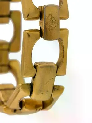 Versace 1990s Square Link Bracelet