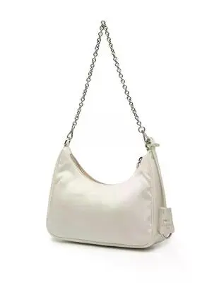 Prada Re-edition 2005 Re-nylon Satchel - White