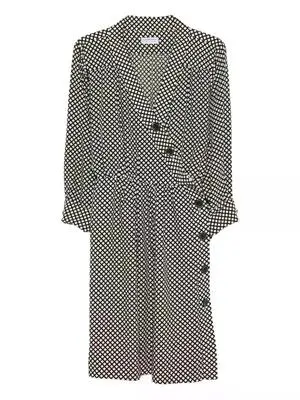 Saint Laurent 1990s Wrapped Dress
