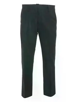 Emporio Armani Wool Pinstripe Trousers