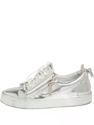 Giuseppe Zanotti Silver Tone Sneakers For Women