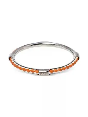 TOD'S Vintage Metal Bangle Bracelet - Silver