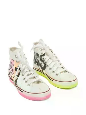 Vetements Graffiti High-top Sneakers