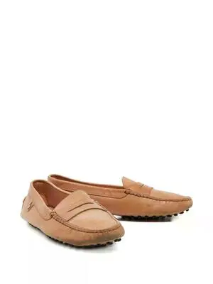 TOD'S Leather Loafers - Brown