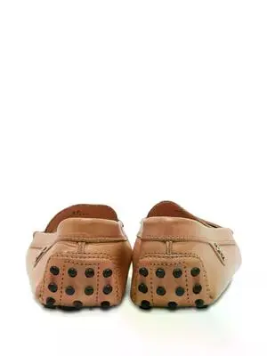 TOD'S Leather Loafers - Brown
