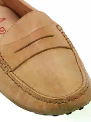 TOD'S Leather Loafers - Brown