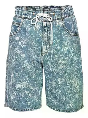 Acid Wash Shorts For Men