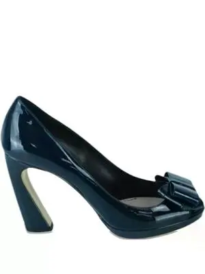 Miu Miu 95mm Peep-toe Bow Sandals