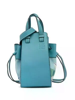 Loewe Mini Paula's Ibiza Hammock Satchel Bag - Blue