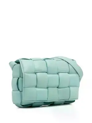 Bottega Veneta Intrecciato Padded Cassette Crossbody Bag - Blue