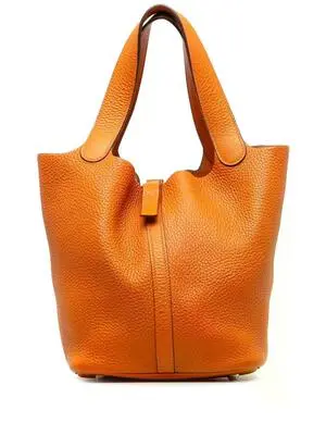 Hermès 2004 Picotin 22 Tote Bag - Orange