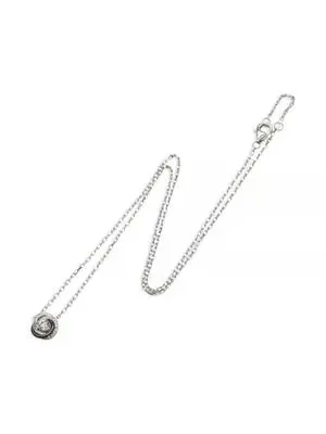 Cartier 18k White Gold Diamond Trinity Necklace