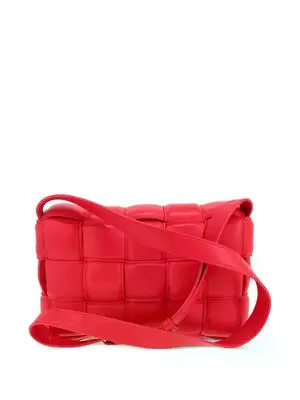 Bottega Veneta Cassette Shoulder Bag - Red