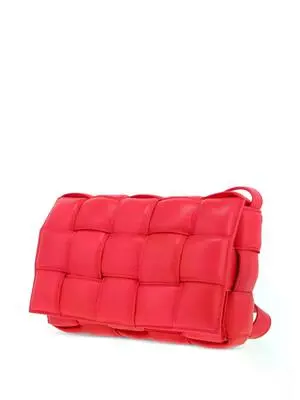 Bottega Veneta Cassette Shoulder Bag - Red