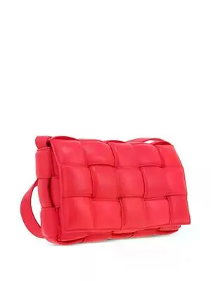 Bottega Veneta Cassette Shoulder Bag - Red