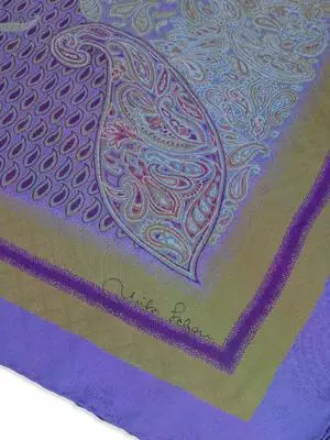 MILA SCHON Pre-owned Silk Scarf