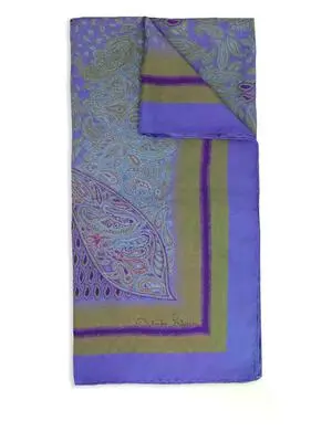 MILA SCHON Pre-owned Silk Scarf