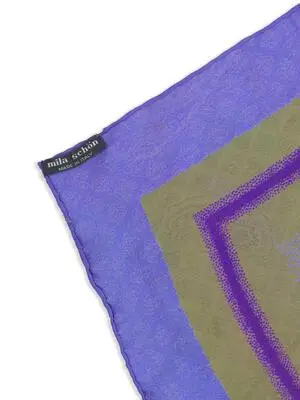 MILA SCHON Pre-owned Silk Scarf