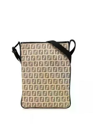 Fendi Gold Tone Cross Body Bags