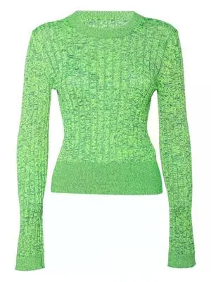 MAISON MARGIELA Marl Knit Crew Neck Sweater